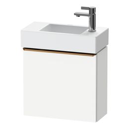 Duravit Waschtischunterschrank D-Neo 48,4x22,2x44cm, 1 T&uuml;r, An L, b geb/we ma (DE4219L04180000)
