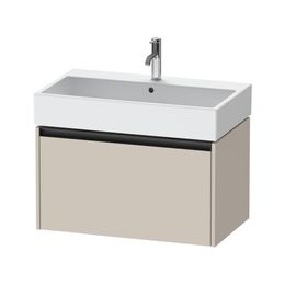 Duravit Waschtischunterschrank Ketho.2 78,4x46cm, Tau ma, 1 Auszug, wandh&auml;ngend (K25077091910000)