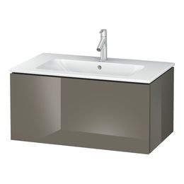 Duravit Waschtischunterschrank L-Cube 82x48,1cm, flan. Gr hgl, 1 Ausz., wandh&auml;ngend (LC614108989)