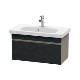 Duravit Waschtischunterschrank Com DuraStyle 73x36,8cm, Ei sw/Basalt matt, 1 Auszug (DS639901643)