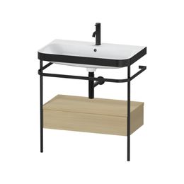 Duravit M&ouml;belwaschtisch-Kombi Happy D.2 Plus 77,5x49cm, 1 HL, Me E, m Konso, 1 Lad (HP4742O7171)