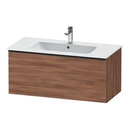 Duravit Waschtischunterschrank D-Neo 101x46,2cm, sw/Nuss Nat, 1 Ausz., wandh&auml;ngend (DE42630BD790000)