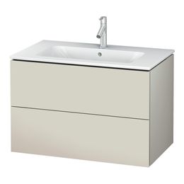 Duravit Waschtischunterschrank L-Cube 82x48,1cm, Tau matt, 2 Schub., wandh&auml;ngend (LC624108383)