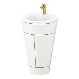 Duravit Waschtischunterschrank c-bonded Set Starck 1 56x86,4x60,5cm, st, G b geb., we. s-matt (S19513O04360000)