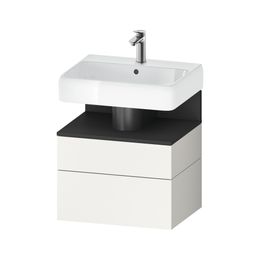Duravit Waschtischunterschrank Qatego 59x47x59cm, gra m/we m, 1 Kast, m B (QA4393049840010)