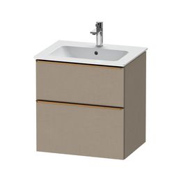 Duravit Waschtischunterschrank D-Neo 61x46,2cm, b geb/Lei, 1 Schubk., 1 Ausz. (DE4361004750000)