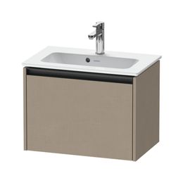 Duravit Waschtischunterschrank Ketho.2 Compact 61x39cm, leinen, 1 Auszug, wandh&auml;ngend (K25055075750000)