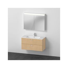 Duravit M&ouml;bel-Set XBase 103cm, Eiche natur (XB0077030300000)
