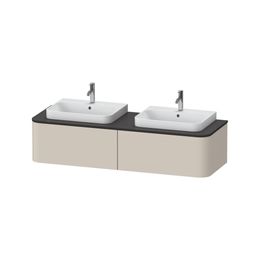 Duravit Waschtischunterschrank o. ES Happy D.2 Plus 35,4x160cm, 1 Ausz., BP b, Tau supermatt (HP4946B83830010)