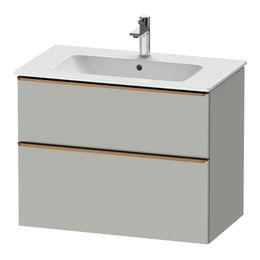 Duravit Waschtischunterschrank D-Neo 81x46,2cm, b geb/gr m, 1 Kast, 1 Ausz. (DE4362004070000)