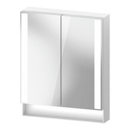 Duravit Universal-Spiegelschrank Qatego 60x75x15,5cm, wei&szlig; matt, 2 T&uuml;ren (QA7150018180000)