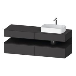 Duravit Waschtischunterschrank Qatego 160x55x60cm, gra m/Gr m, Pl, B r, B (QA4778080490010)