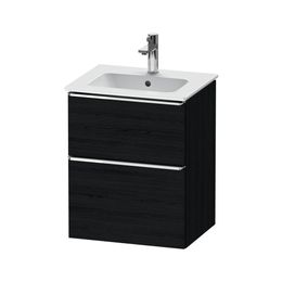 Duravit Waschtischunterschrank D-Neo 51x40,2cm, 1 Kast, 1 A, wd, chr/Eiche sw (DE4360010160000)