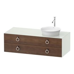 Duravit Waschtischunterschrank White Tulip 130x55cm, 2 La m G, B r, US N w s-matt (WT4992R7736)