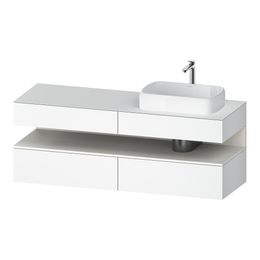 Duravit Waschtischunterschrank Qatego 160x55x60cm, w m/we m, Pl, B r, Nischenb (QA4778084180010)