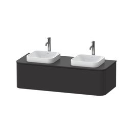 Duravit Waschtischunterschrank o. ES Happy D.2 Plus 35,4x130cm, 1 Ausz., BP b, graph matt (HP4943B80800010)