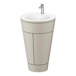 Duravit Waschtischunterschrank c-bonded Set Starck 1 56x86,4x60,5cm, st, IB, G ES ge, T m (S19512O70600010)