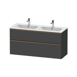 Duravit Waschtischunterschrank D-Neo 128x46,2cm, 1 Kast, 1 A, b geb/Gra ma (DE4365004490000)
