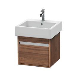 Duravit Waschtischunterschrank Ketho 45x44cm, Nussb Nat, 1 Ausz., wandh&auml;ngend (KT668507979)