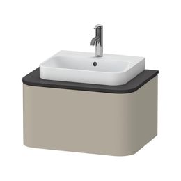 Duravit Waschtischunterschrank Happy D.2 Plus 65x48cm, f Kons, 1 Ausz., Tau seidenmatt (HP494006060)