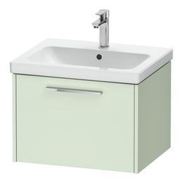 Duravit Waschtischunterschrank D-Code 58,4x40x46cm, 1 Ausz., gr&uuml;n ma, Gr. chr (DC4665010HH0000)