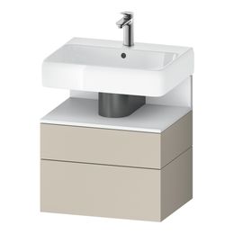 Duravit Waschtischunterschrank Qatego 59x47x59cm, w m/ta m, 1 Kast, 1 Ausz. (QA4393018830000)