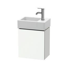 Duravit Waschtischunterschrank L-Cube 36,4x24,1x40cm, wandh&auml;ngend, T&uuml;r re, wei&szlig; matt (LC6293R1818)