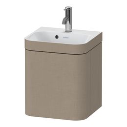 Duravit M&ouml;belwaschtisch-Unterschrank Happy D.2 Plus 40x36cm, 1 T., Anschl li, m HL, leinen (HP4633O75750000)