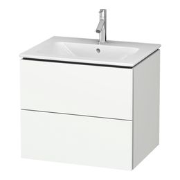 Duravit Waschtischunterschrank L-Cube 62x48,1cm, we. ma, 2 Schub., wandh&auml;ngend (LC624001818)