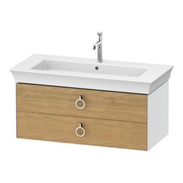Duravit Waschtischunterschrank White Tulip 98,4x45,8cm, E N m/w g, 2 La m G, wandh&auml;ngend (WT43520H585)