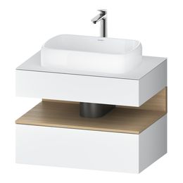 Duravit Waschtischunterschrank Qatego 80x55x60cm, E na/we m, Pl, 1 Schubkast. (QA4730030180000)