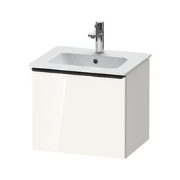 Duravit Waschtischunterschrank D-Neo 51x40,2x44cm, 1 A, wd, schwarz/wei&szlig; hgl (DE42600BD220000)