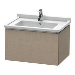 Duravit Waschtischunterschrank L-Cube 67x46,9cm, leinen, 1 Auszug, wandh&auml;ngend (LC616407575)