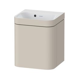 Duravit M&ouml;belwaschtisch-Unterschrank Happy D.2 Plus 40x36cm, 1 T, Anschl li, o. HL, Tau matt (HP4633N83830000)