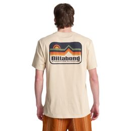 T-Shirt Billabong "Range", Herren, Gr. M, braun, Obermaterial: 100% Walkfrottier;, Shirts T-Shirt
