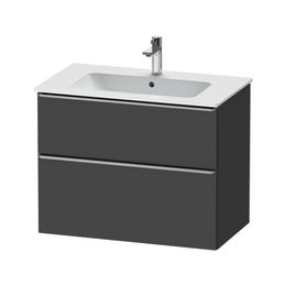 Duravit Waschtischunterschrank D-Neo 81x46,2cm, ES geb/Gra m, 1 Kast, 1 Ausz. (DE4362070490000)