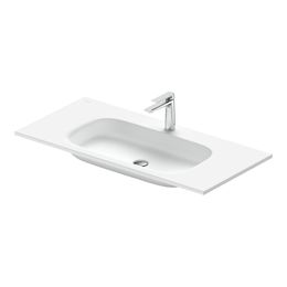 Duravit Waschtisch DuroCast Plus Sivida 102x48,5cm, m Hahnloch, wei&szlig; seidenmatt (2650023200)