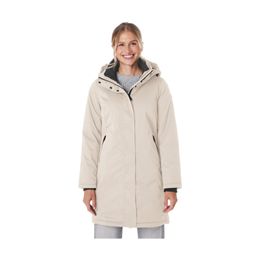 G.I.G.A. by Killtec Parka "GW 93 WMN PRK", Damen, Gr. 38, hellgrau, Obermaterial: 100% Polyester;Futter: 100% Polyester;F&uuml;llung: 100% Polyester, G.I.G.A. DX BY KILLTEC, Jacken Parka, wasserdicht, atmungsaktiv, 2-Wege-Rei&szlig;verschluss