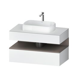 Duravit Waschtischunterschrank Qatego 100x55x60cm, ba m/we m, Pl, Nischenb (QA4731043180010)