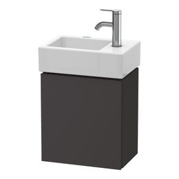 Duravit Waschtischunterschrank L-Cube 36,4x24,1x40cm, wd, T&uuml;r re, graph matt (LC6293R8080)