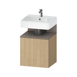 Duravit Waschtischunterschrank Qatego 49x42x64,5cm, 1 T, T re, bas. m/Eich Nat (QA4077R43300000)