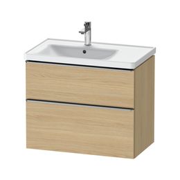 Duravit Waschtischunterschrank D-Neo 78,4x45,2cm, 1 Kast, B L, ES geb/Ei Nat (DE4357070300000)
