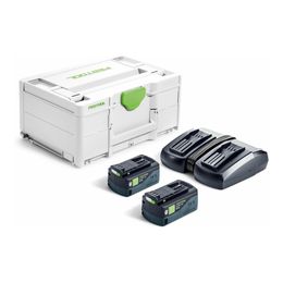 FESTOOL Energie-Set SYS 18V 2x5,0/TCL 6 DUO (577707)