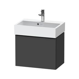 Duravit Waschtischunterschrank D-Neo Compact 58,4x37,2x44cm, 1 A, wd, sw/Grap ma (DE42290BD490000)