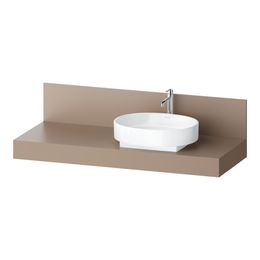 Duravit Konsole Balcoon 140x55x37cm, 1 Ausschn, Beck. re, umb ma (BA90600IFIF0000)