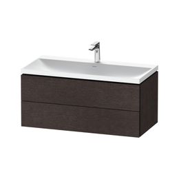 Duravit M&ouml;bel-Set L-Cube 100x48x48cm, m HL, E dkl. geb., 2 Schub. (LC6952O72720000)