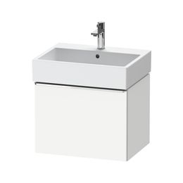 Duravit Waschtischunterschrank D-Neo 58,4x44,2cm, chr/we ma, 1 Ausz., wandh&auml;ngend (DE4271010180000)