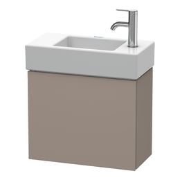 Duravit Waschtischunterschrank L-Cube 48x24x40cm, wandh&auml;ngend, T&uuml;r re, basalt matt (LC6246R4343)
