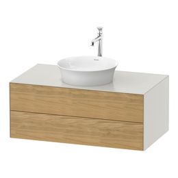 Duravit Waschtischunterschrank White Tulip 100x55cm, E N m/n w m, 2 La, 1 Pl, wandh&auml;ngend (WT49860H539)