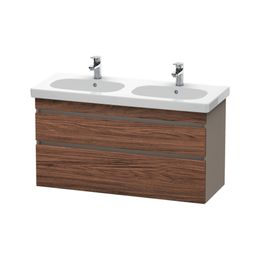 Duravit Waschtischunterschrank DuraStyle 115x45,3cm, N dk/b ma, 2 SchKa., wandh&auml;ngend (DS648602143)